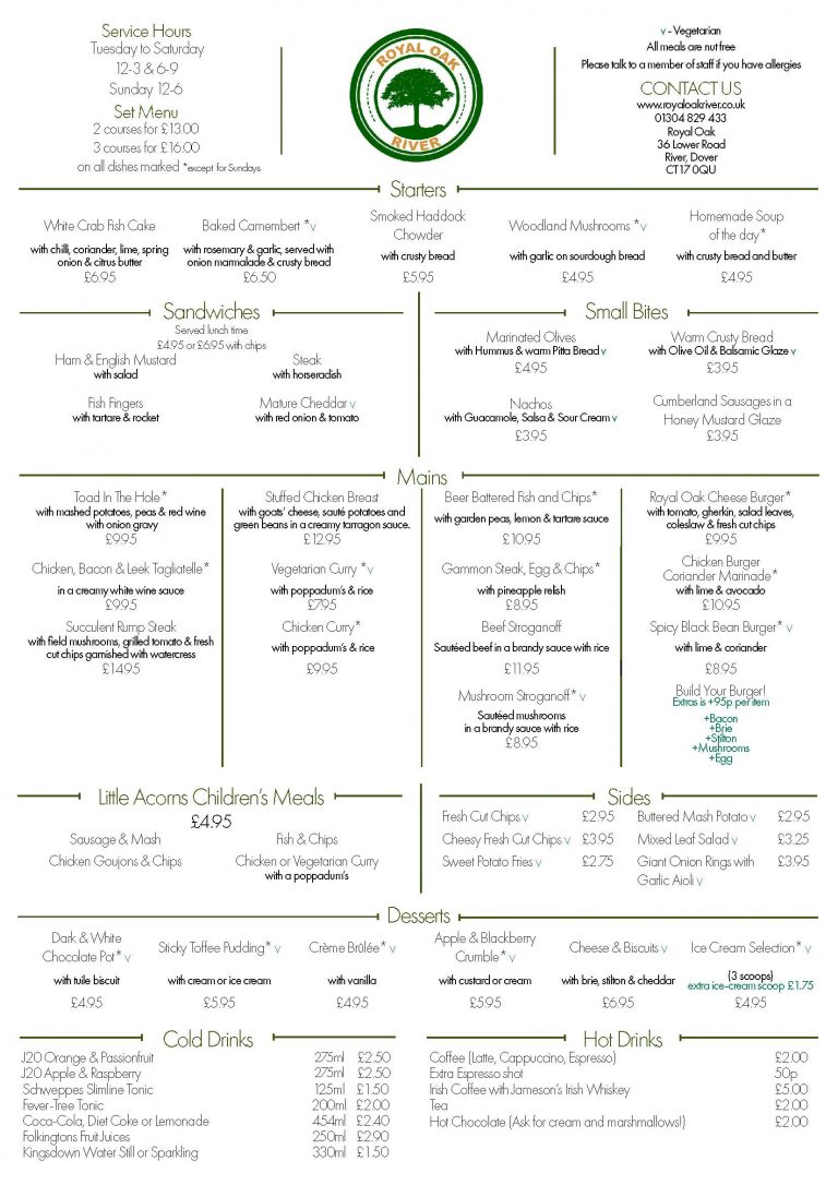 Dining – Royal Oak